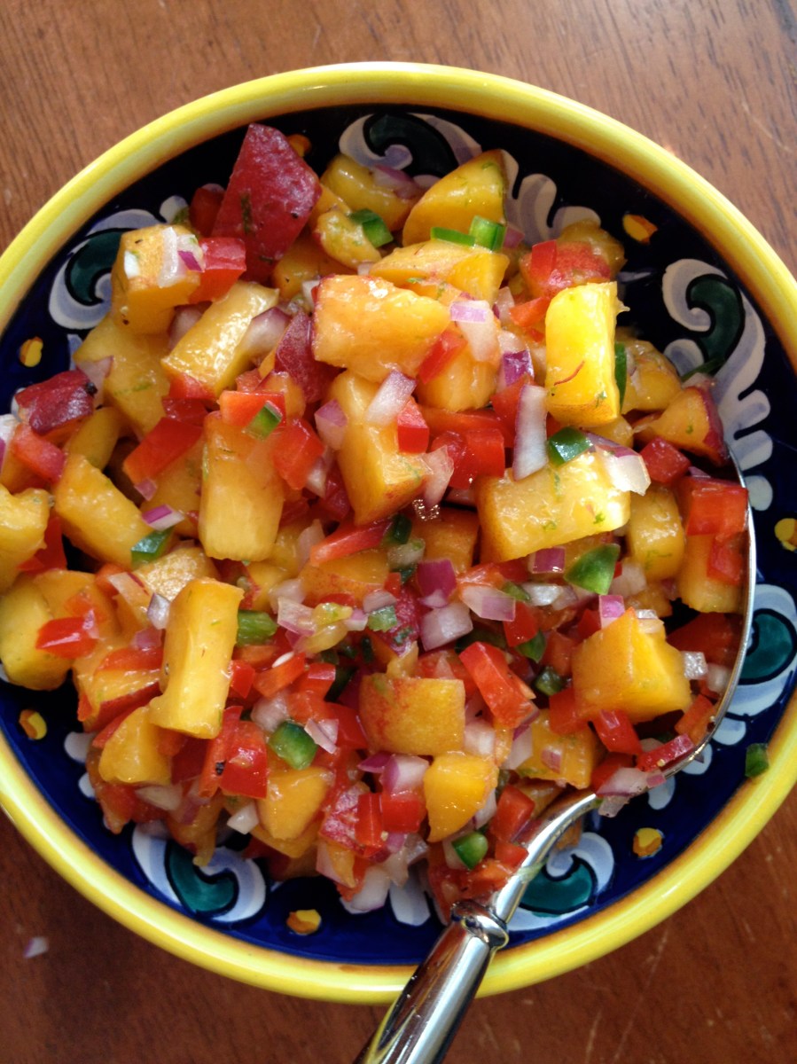 Summer Peach Salsa – Minced