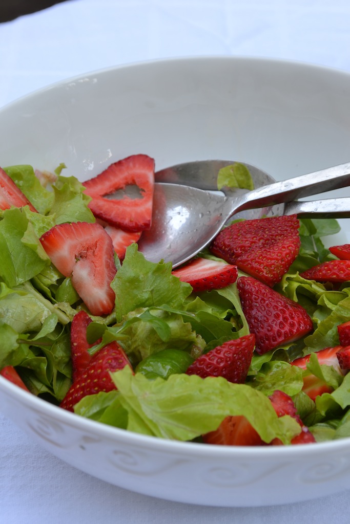 Strawberries added – Minced