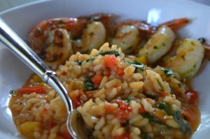 Summer Vegetable Risotto – Minced
